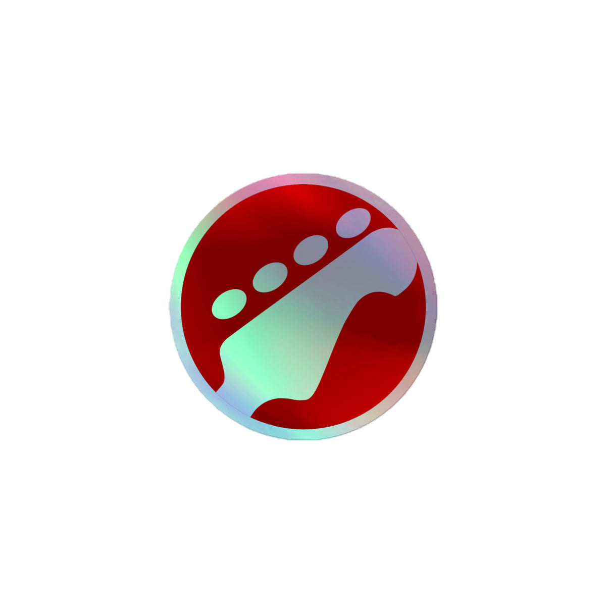 Holographic stickers – No Treble Webstore